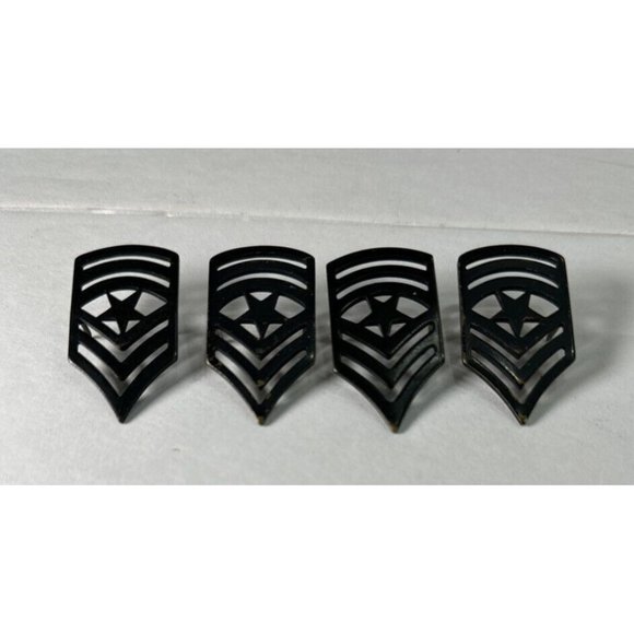 Accessories | Vintage Us Army Sergeant Major Black Lapel Hat Pin | Poshmark